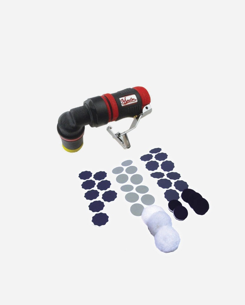 Master Palm Industrial Triangle Spot Sander/Polisher Set, 7500RPM ...