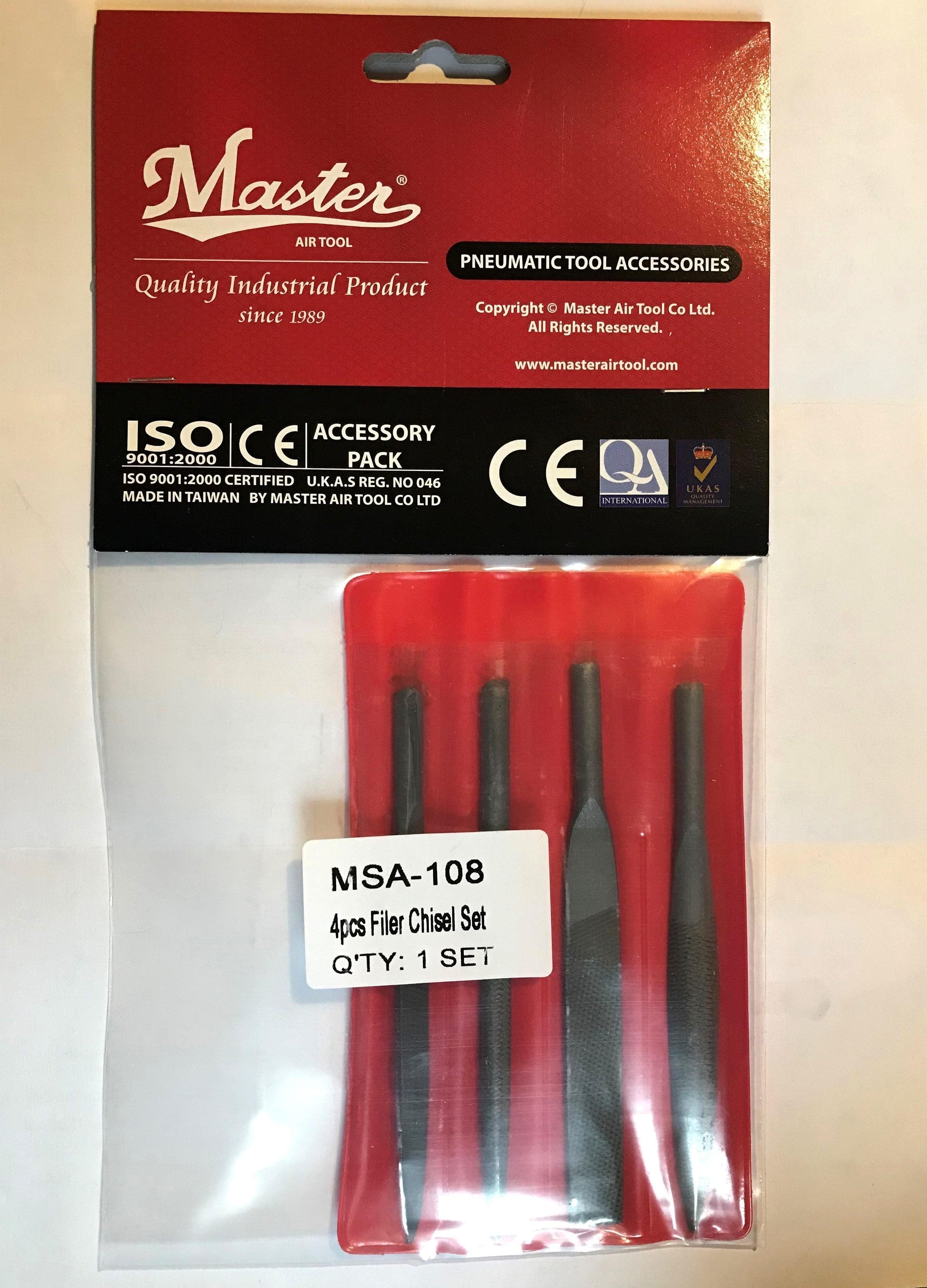 4 Pieces Air Chisel File Set For Master Palm Dual Function ...